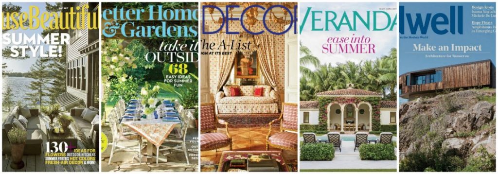 5 Best Selling Interior Design Magazines According to Amazon