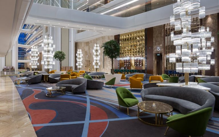 The Elegant Décor of The Hilton Astana Hotel