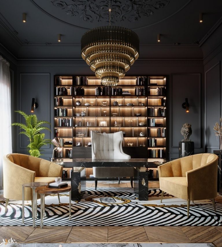 Home Office: 10 Luxurious Lightning Ideas