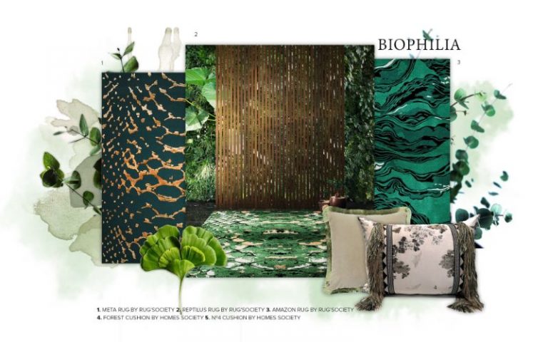 A Biophilic Interior Design With Nature Indoors