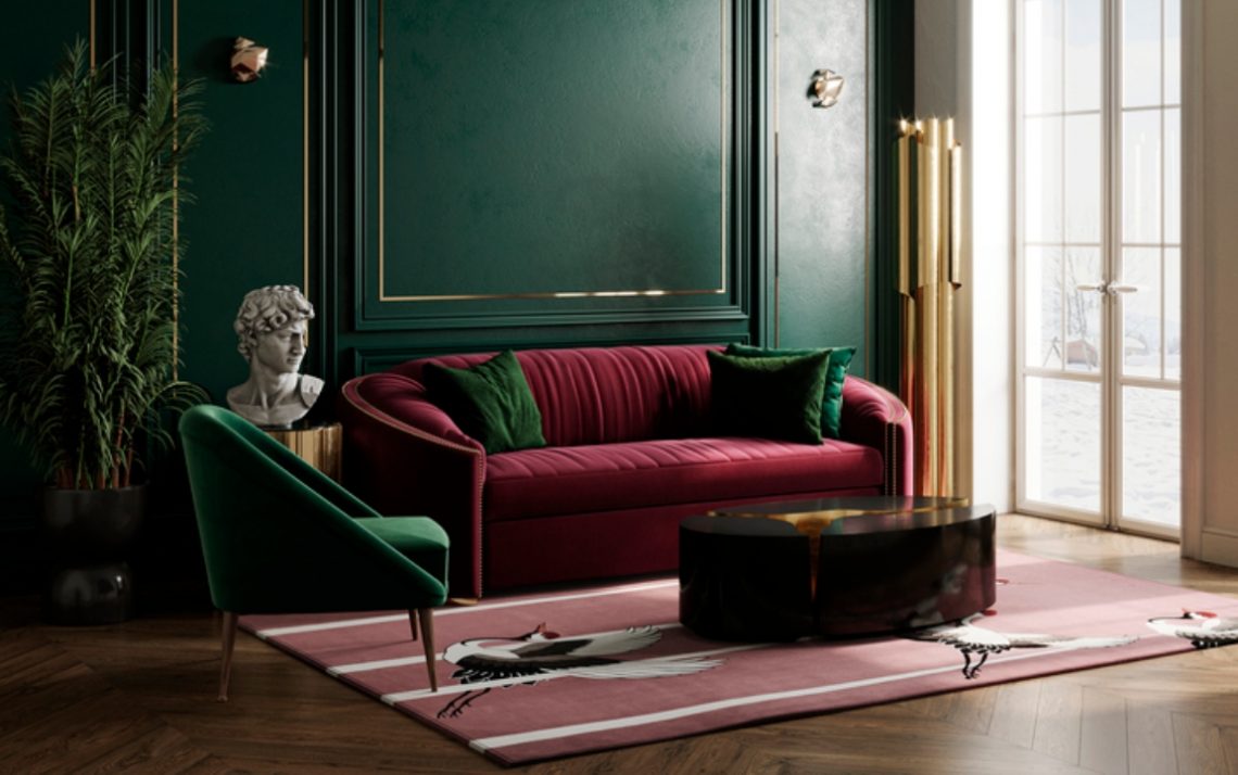 Bold and Bright Living Room In Partnership with Olga Butko