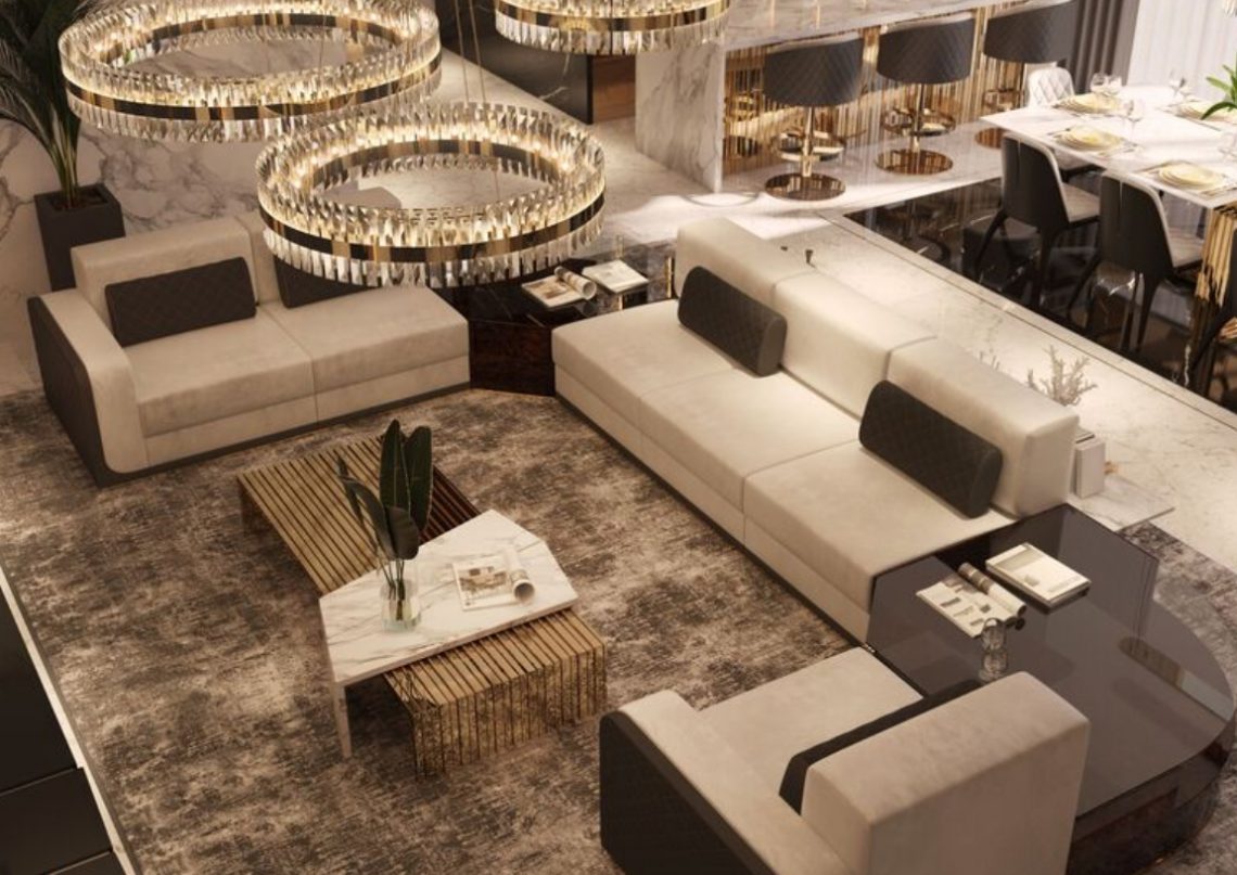 A Dazzling Modern Apartment In The Heart of Moscow